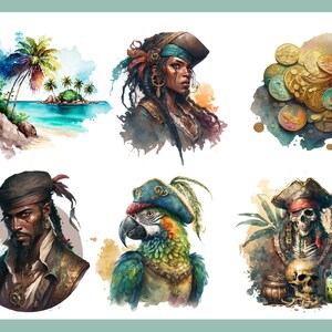 Pirates PNG, Clip Art, Ephemera, Scrapbook, Pirates, Caribbean, Pirate ...