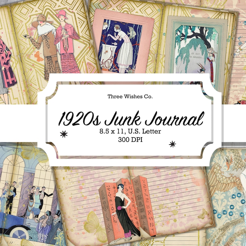 Art Deco Journal - Etsy