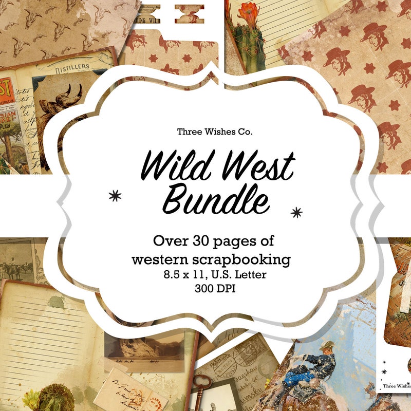 Wild West Transfer - Etsy
