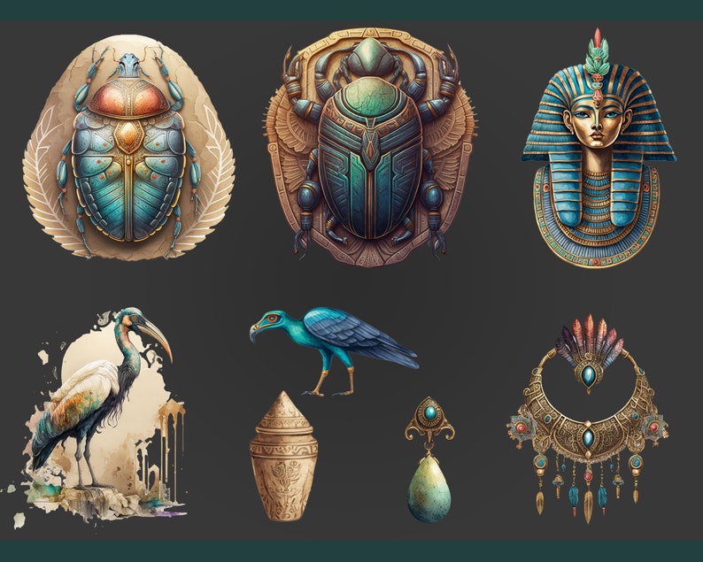 Ancient Egypt PNG Clip Art Ephemera Scrapbook the Mummy - Etsy