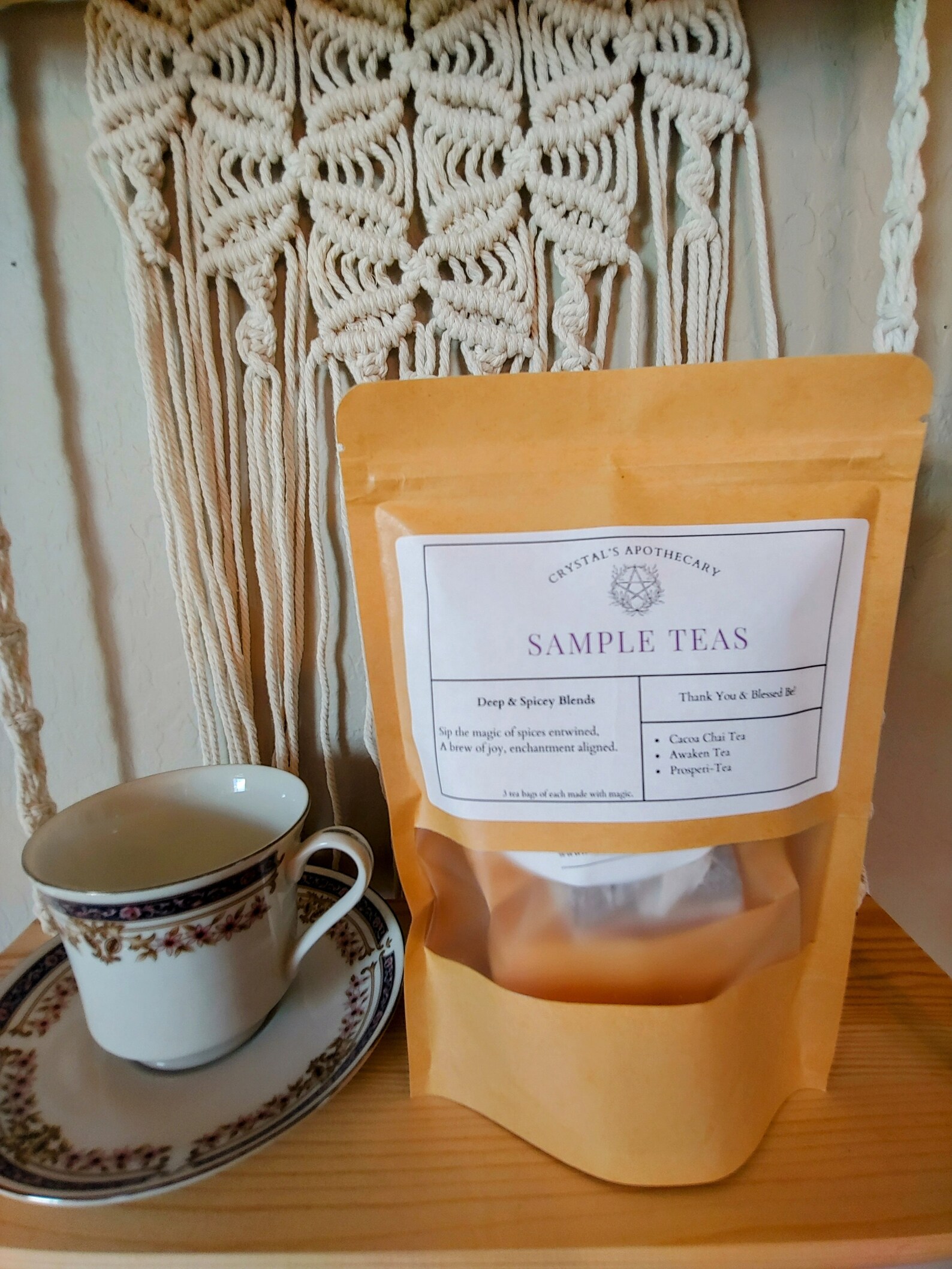 Deep & Spicy Sample Teas - Etsy