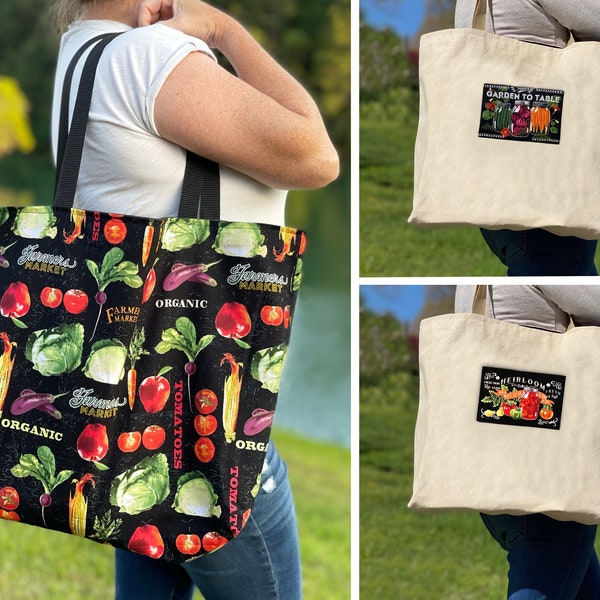 Market Tote Bag - Etsy