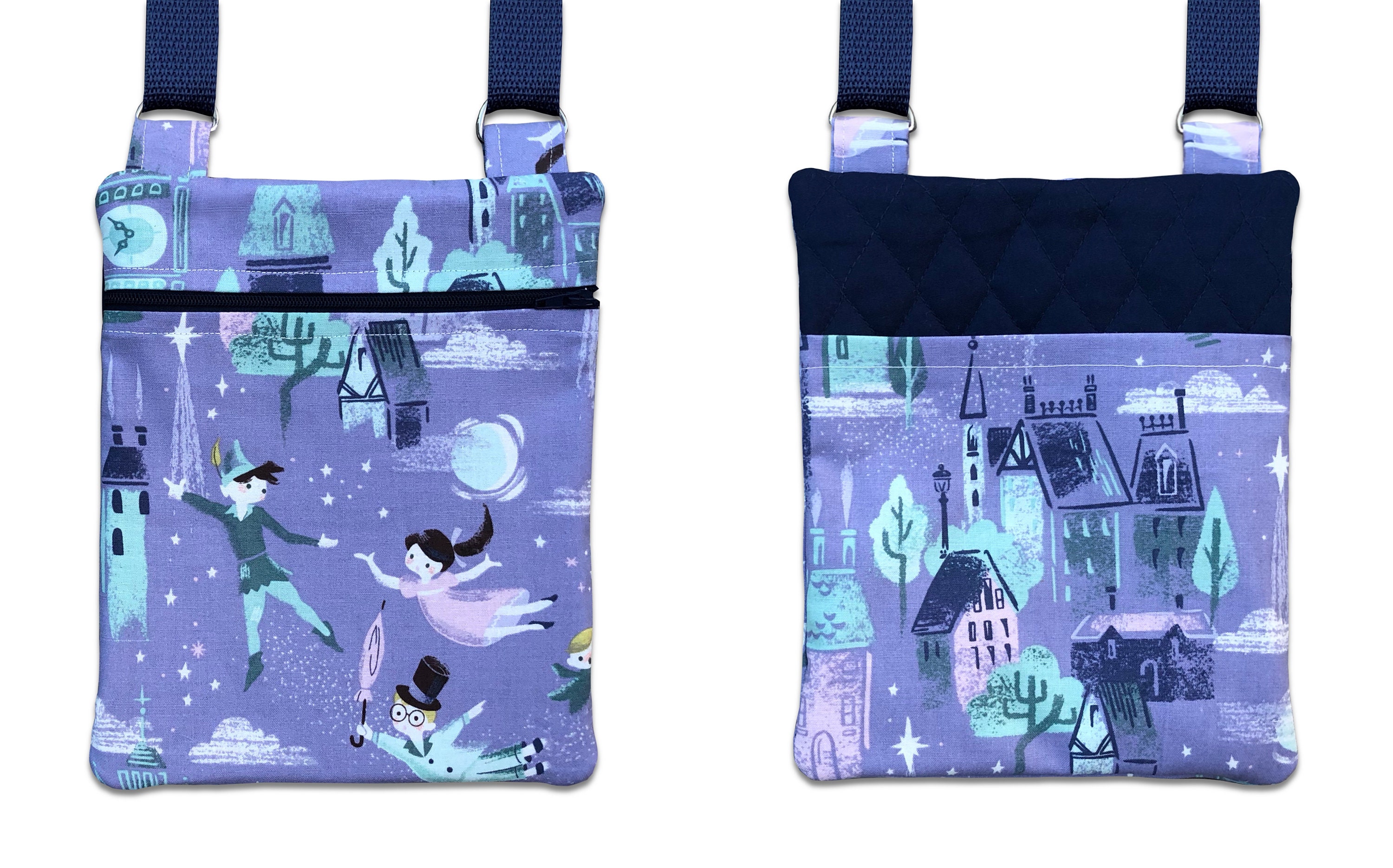 Peter Pan Crossbody Bag, Neverland Peter Pan Purse, Peter Pan Gift Idea ...