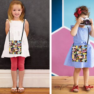 Kid's Crossbody Bag, Kid Easter Basket Gift, Little Girl School, School ...