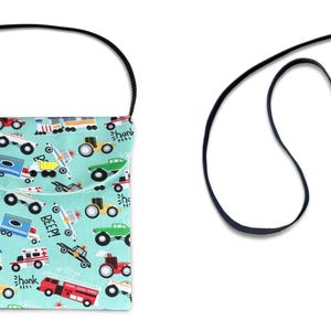 Handmade Kid's Crossbody Bag: Play Bag With Velcro Closure, Child's ...