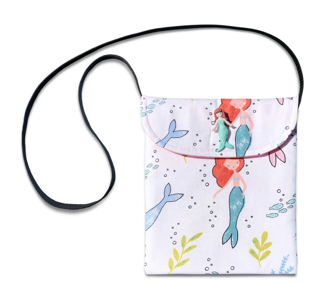 Mermaid Kid's purse Mermaid Kid's Crossbody Bag | Etsy