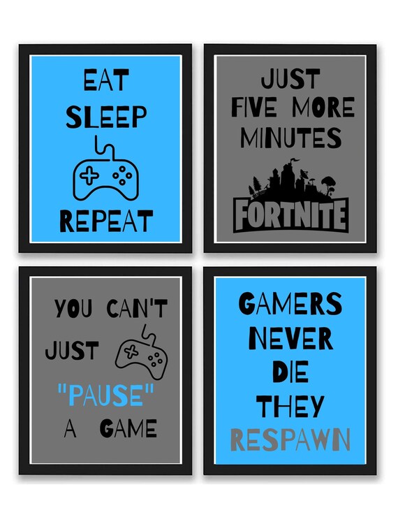 Gamer Printables Digital Download - Etsy