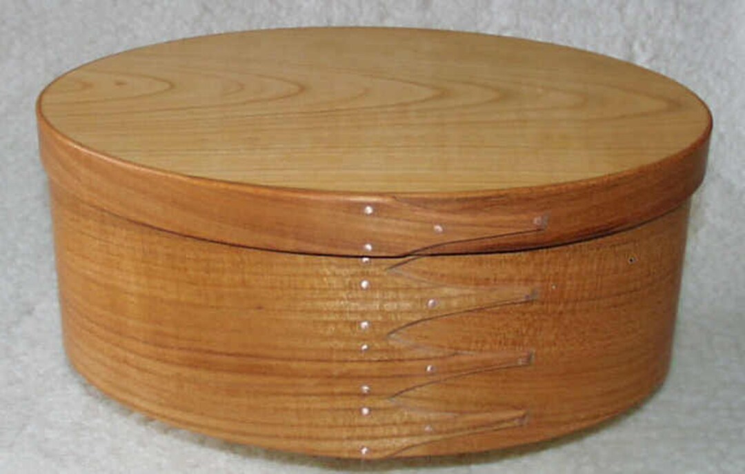 Shaker Oval Box No.7 European Cherrywood - Etsy
