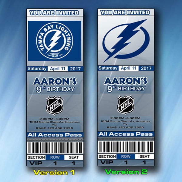 Tampa Bay Lightning - Etsy