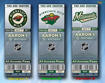 Mn Wild Invitation - Etsy