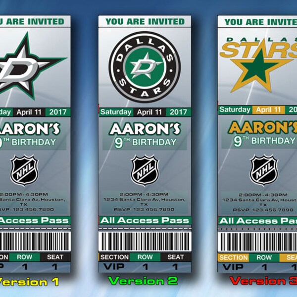 Stars Invitation - Etsy