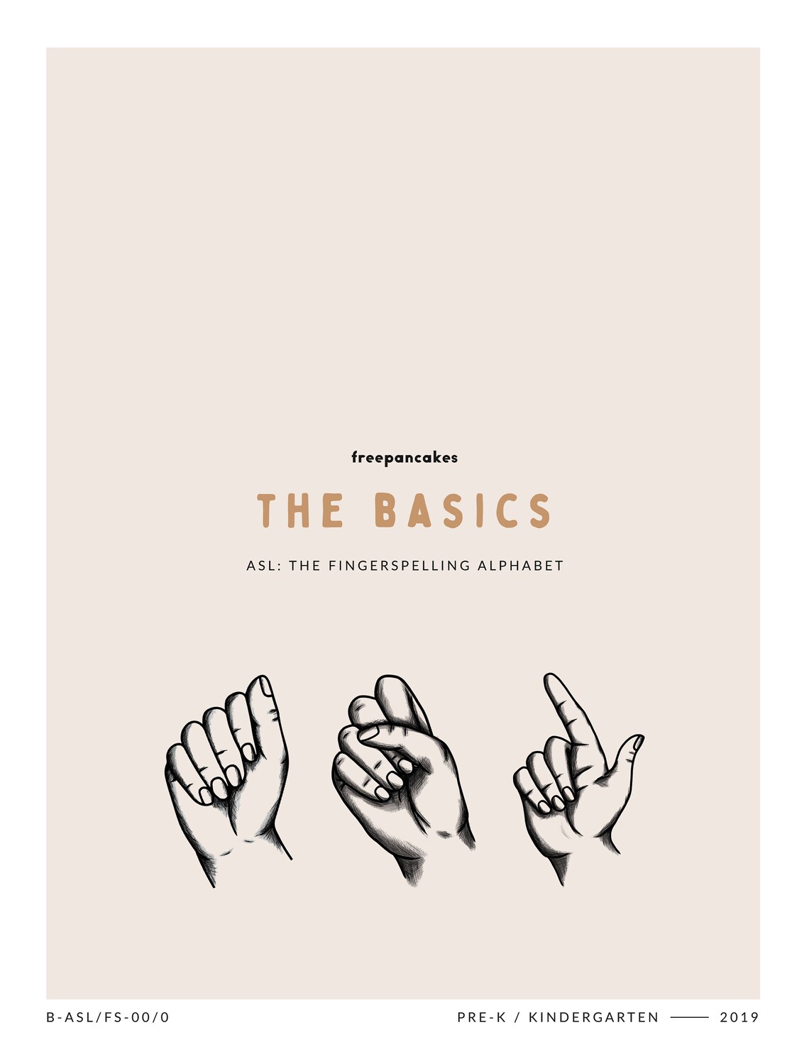 Sign Language Fingerspelling Printable Worksheets - ASL - Sign Language ...