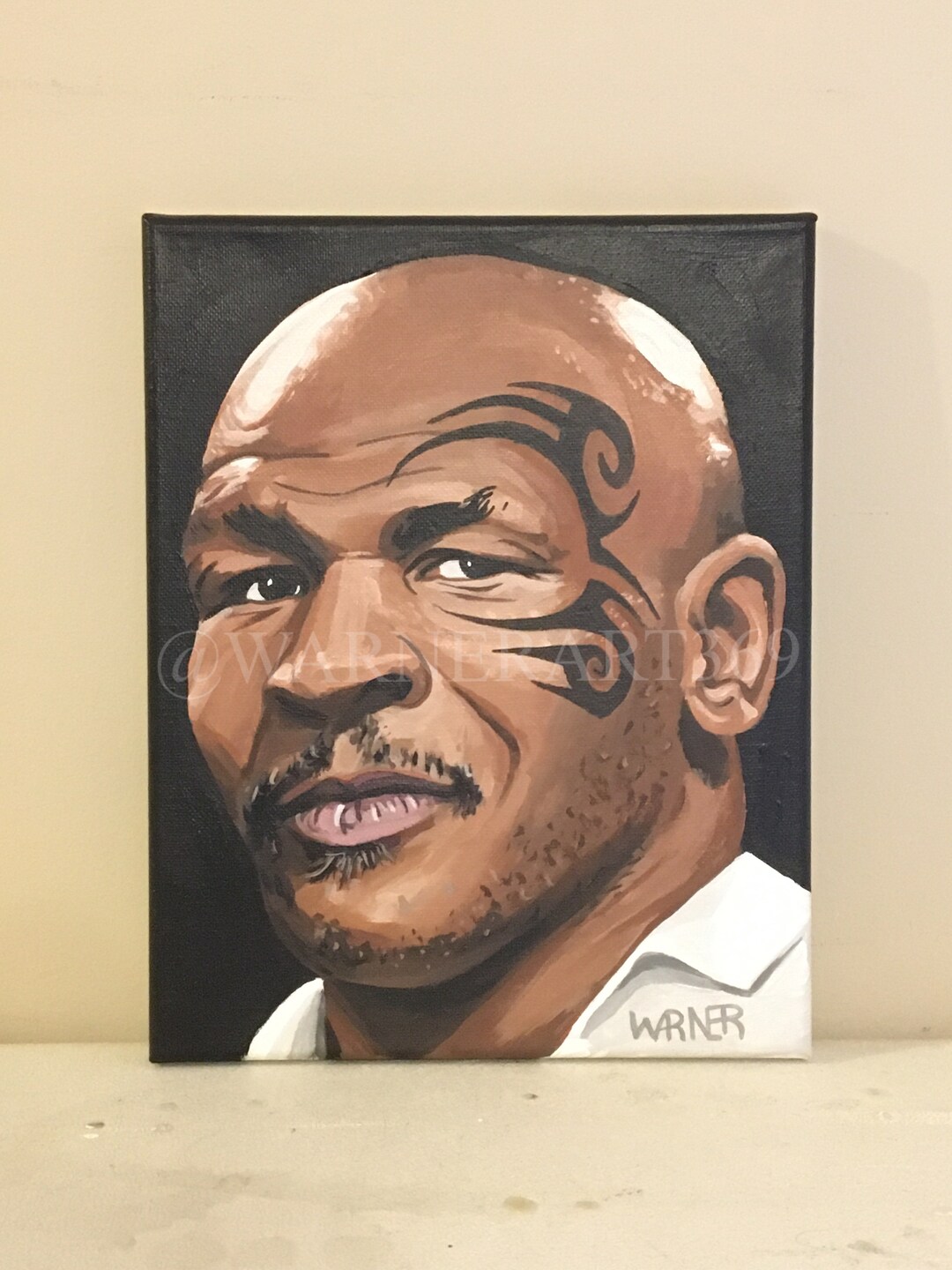 Mike Tyson Portrait - Etsy