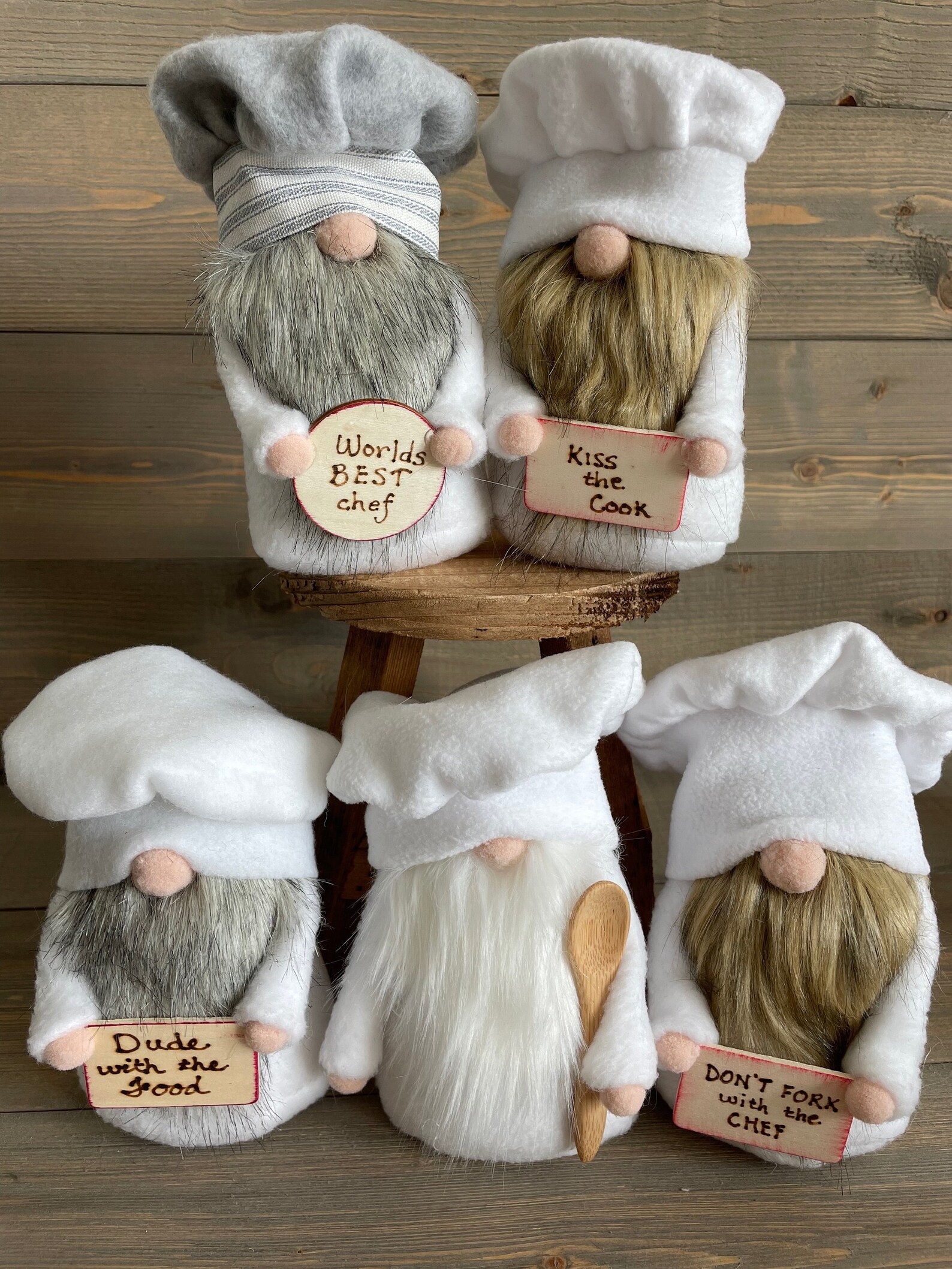 Chef / Baker Gnome Decoration - Etsy