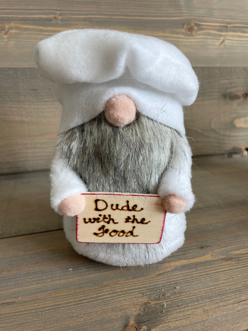 Chef / Baker Gnome Decoration - Etsy