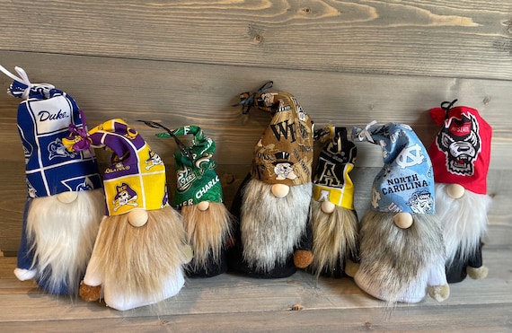 North and South Carolina College Gnome Decorations - Etsy