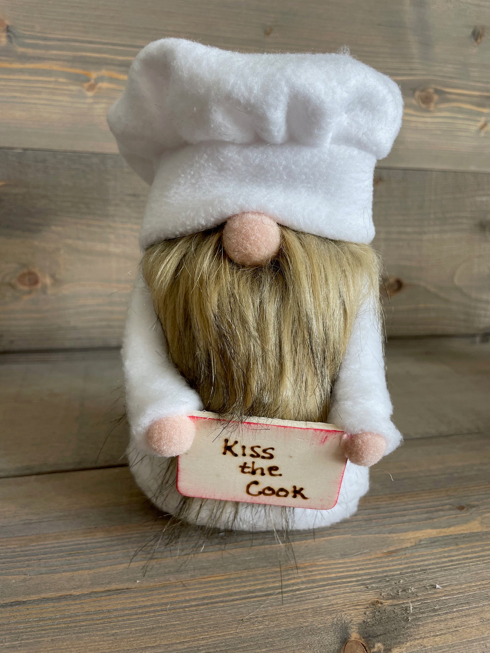 Chef / Baker Gnome Decoration - Etsy