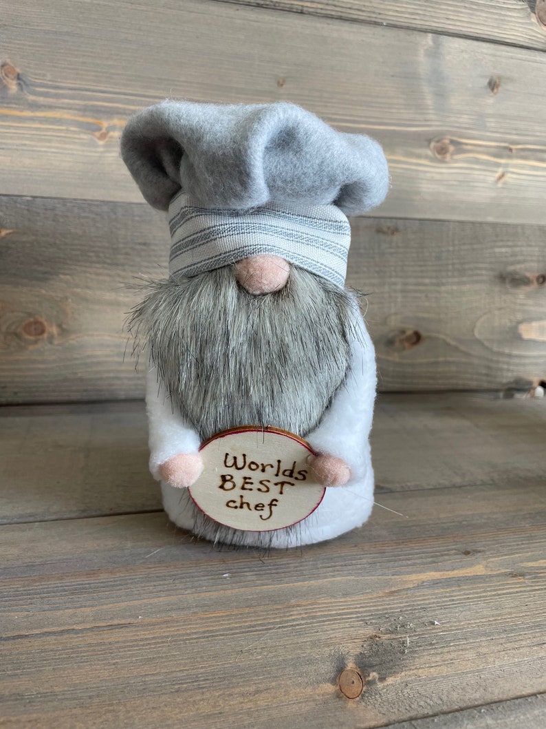 Chef / Baker Gnome Decoration - Etsy