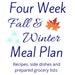 4 Week Pre-made Fall & Winter Meal Plan - Etsy