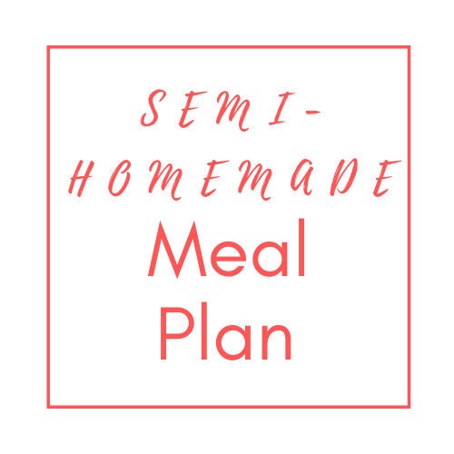 Rotating Semi-homemade Meal Plans- 4 Weeks of Menus and Grocery Lists ...