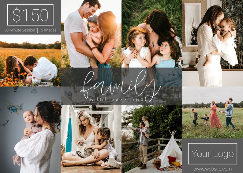 Family Template Family Mini Session Template Family Session Template ...