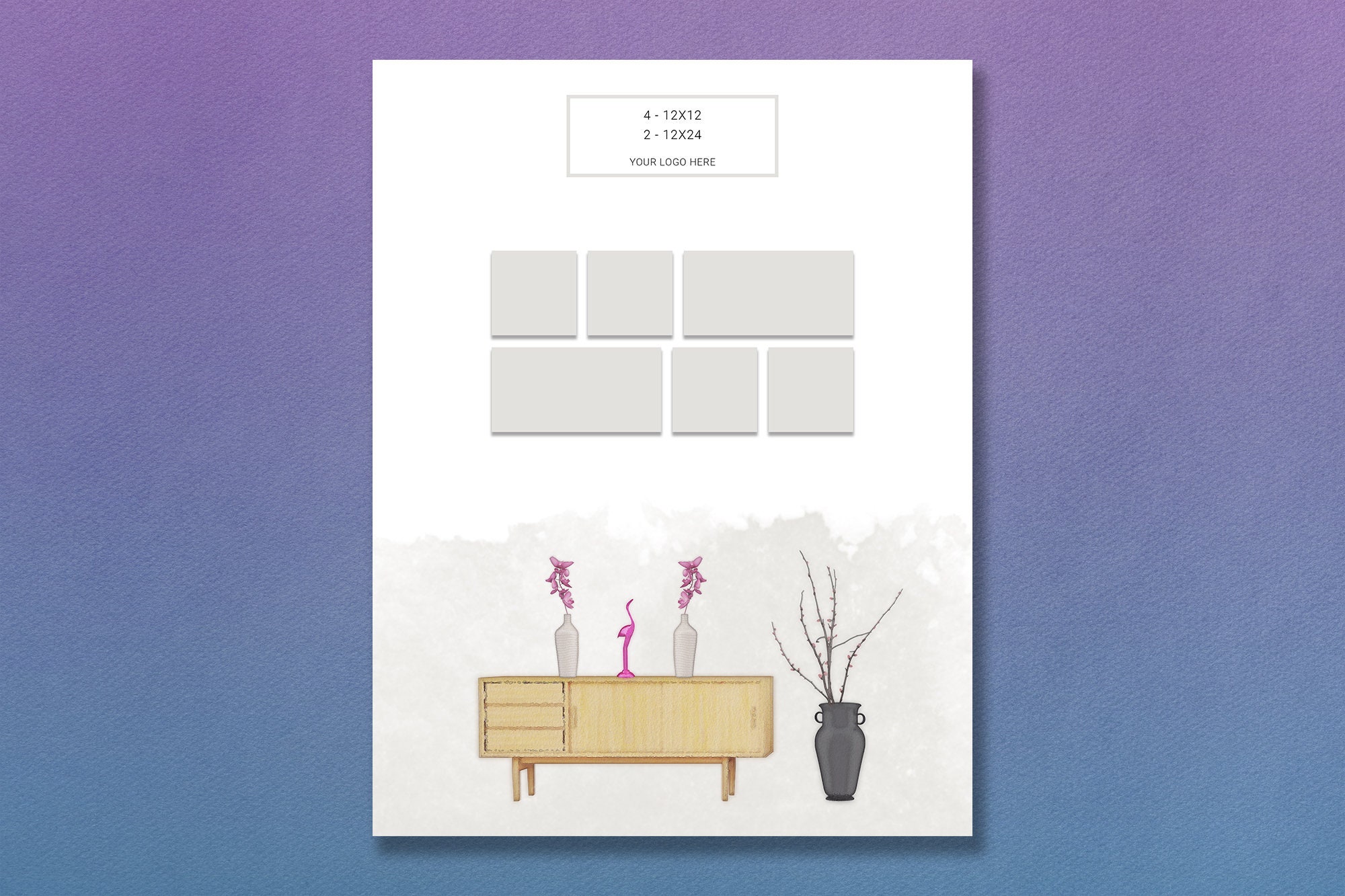 Wall Display Template Wall Gallery Style Guide Wall Display Guide ...