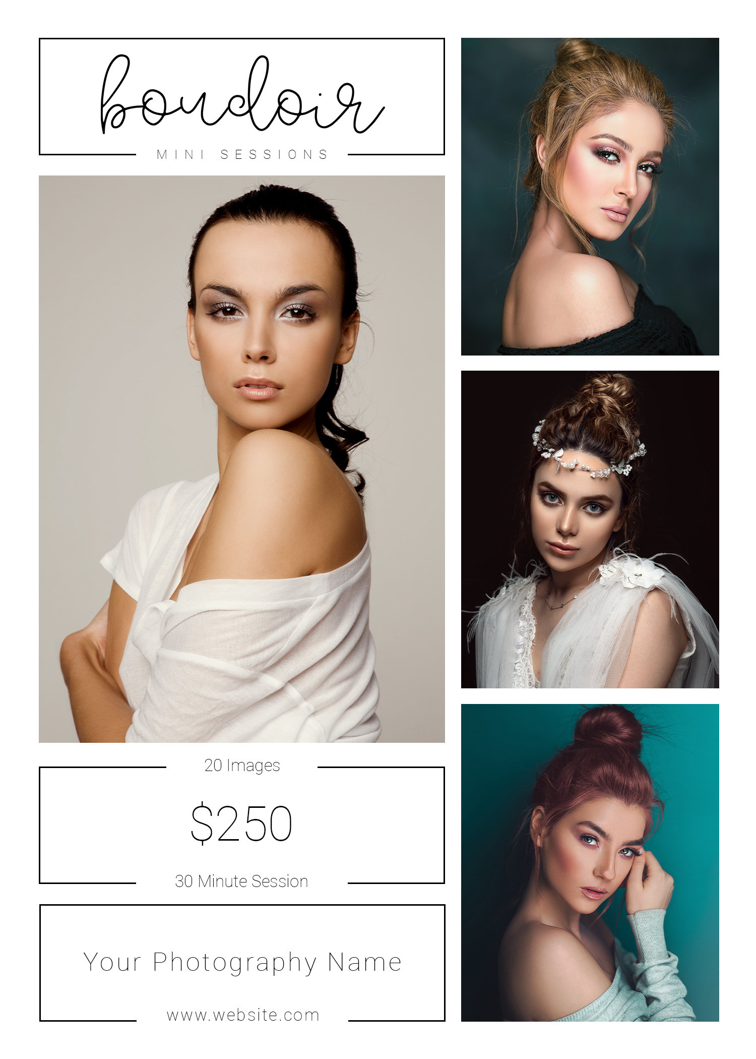 Boudoir Book Templates _ Boudoir book template photoshop – LZBN