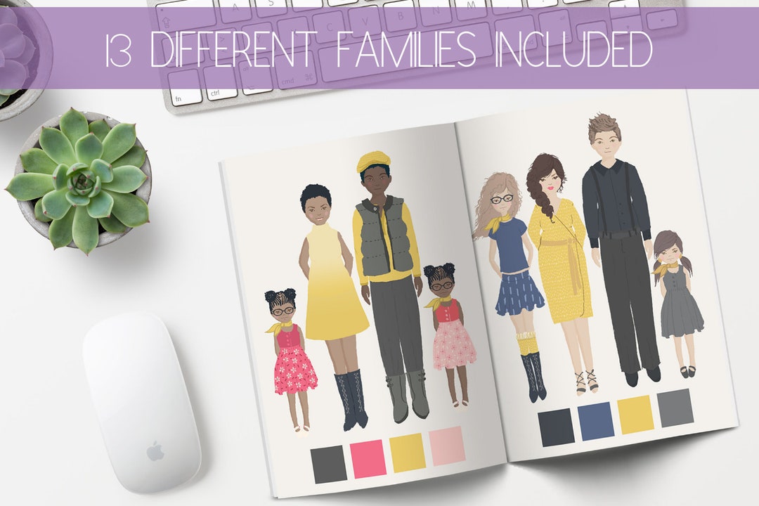 Family What to Wear Color Inspiration Guide | Family Style Guide ...