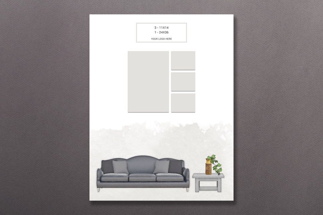 Wall Display Templates | Gallery Style Guide | Photography Wall Display ...