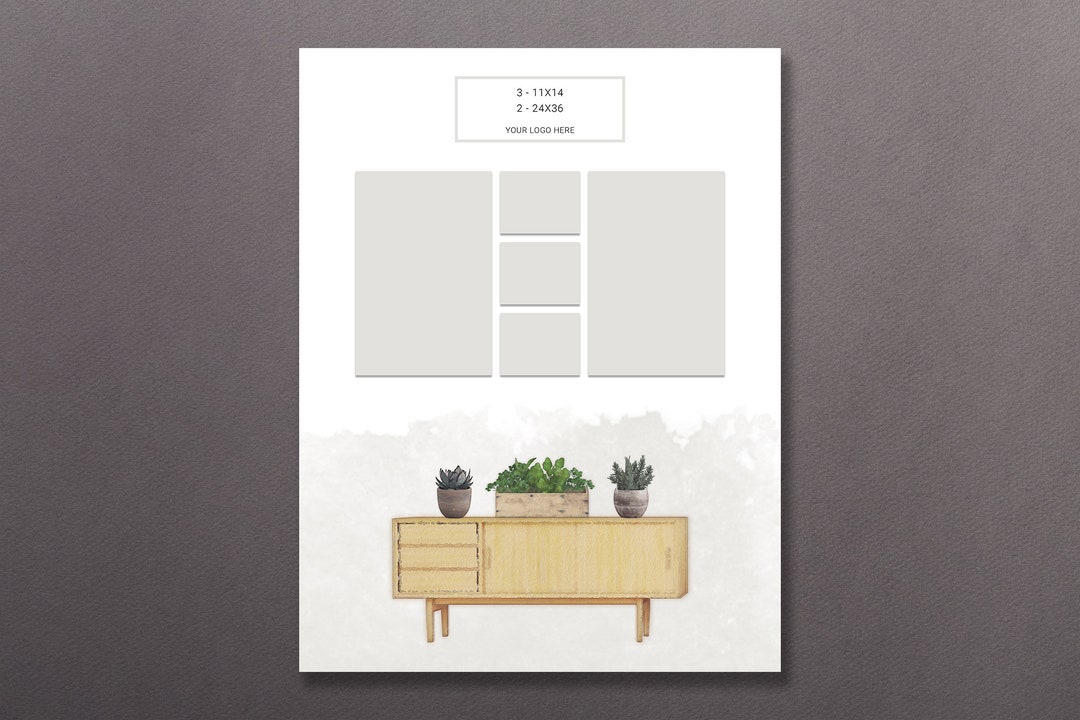 Wall Display Templates | Gallery Style Guide | Photography Wall Display ...