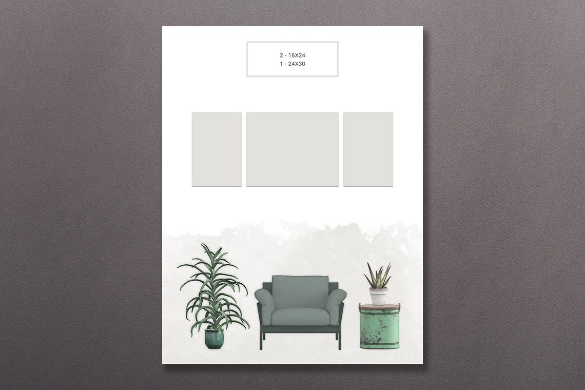Wall Display Templates | Gallery Style Guide | Photography Wall Display ...
