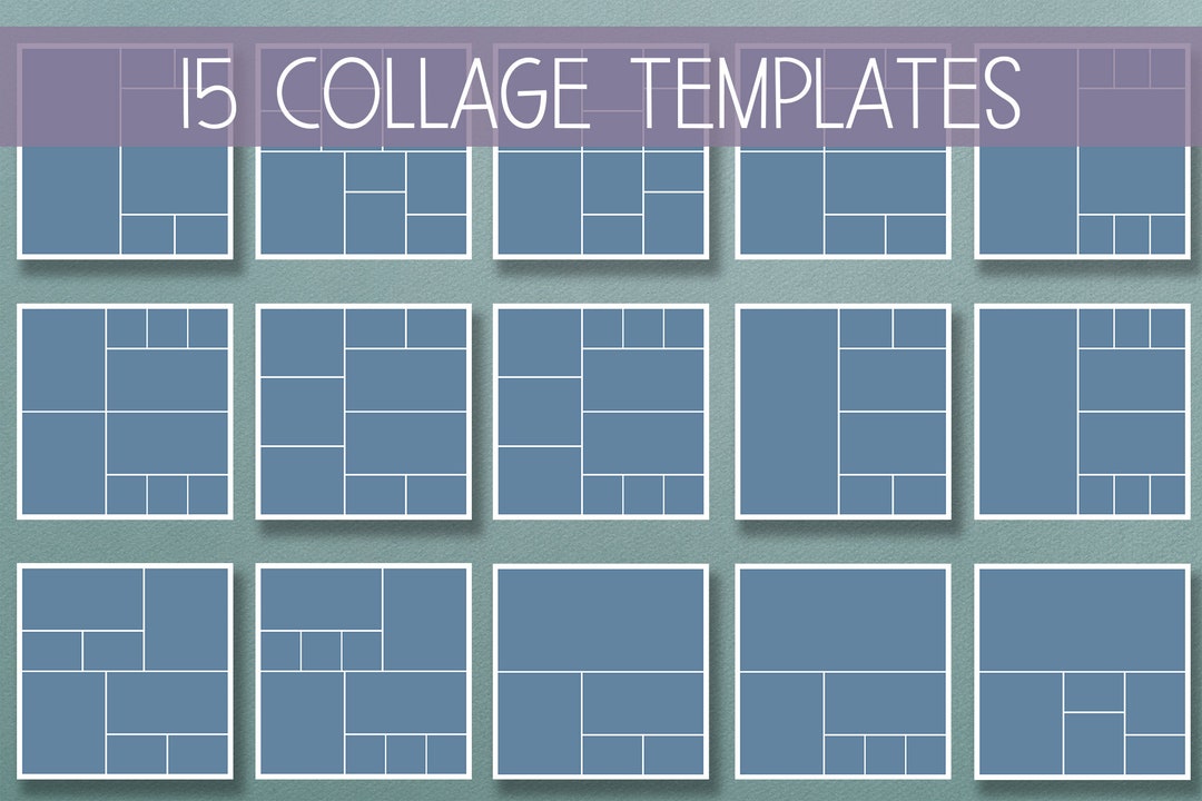 Collage Template Bundle | Blog Board Templates | Collage Templates ...