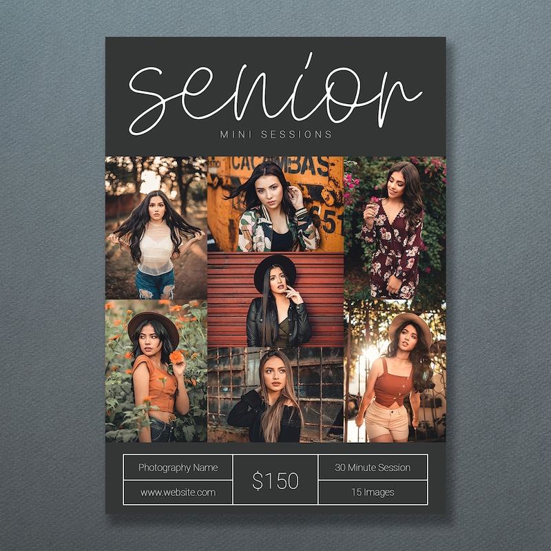 Senior Ad Template - Etsy