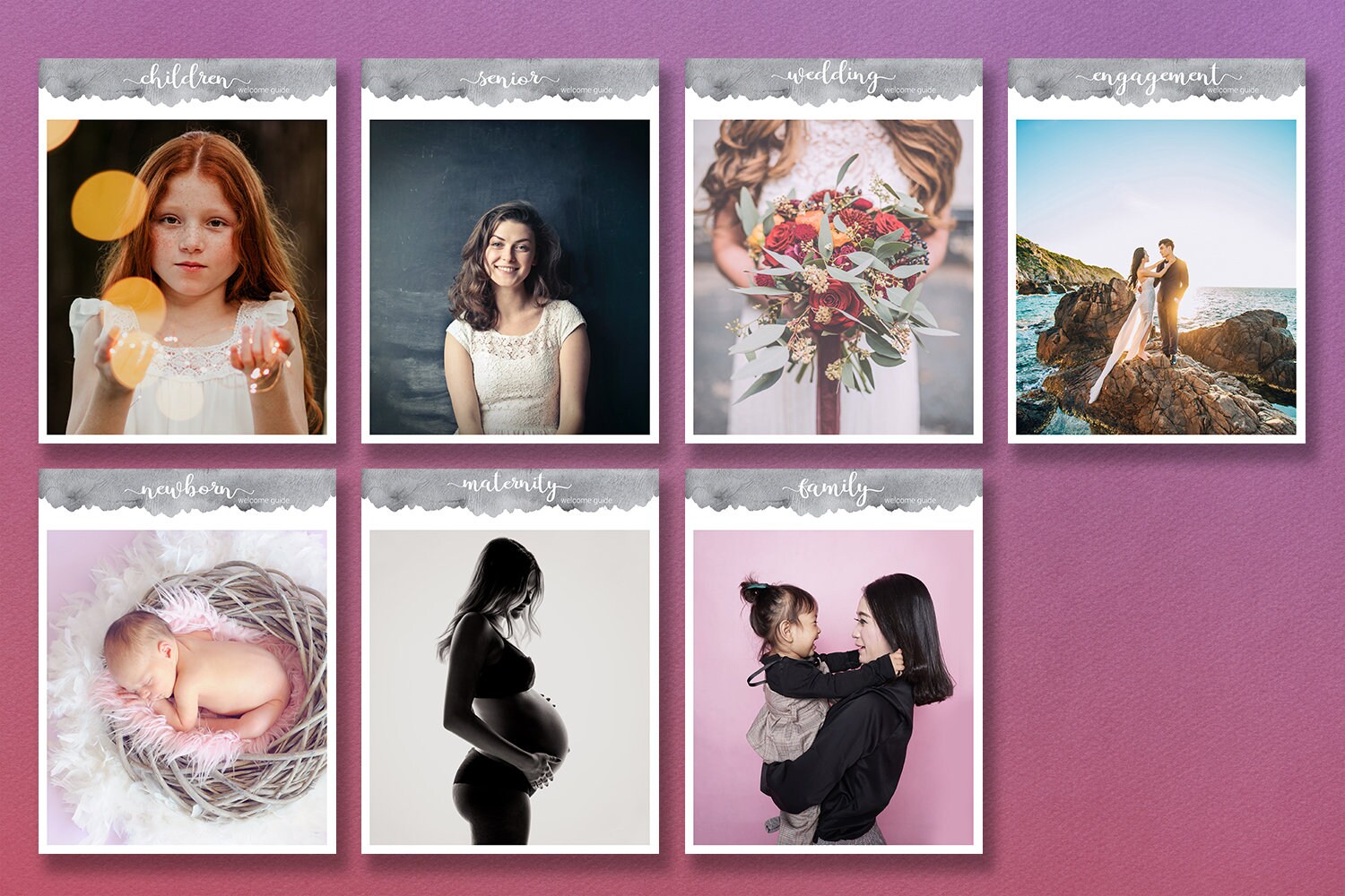 Welcome Magazine Template Welcome Guide Template Photography Magazine ...