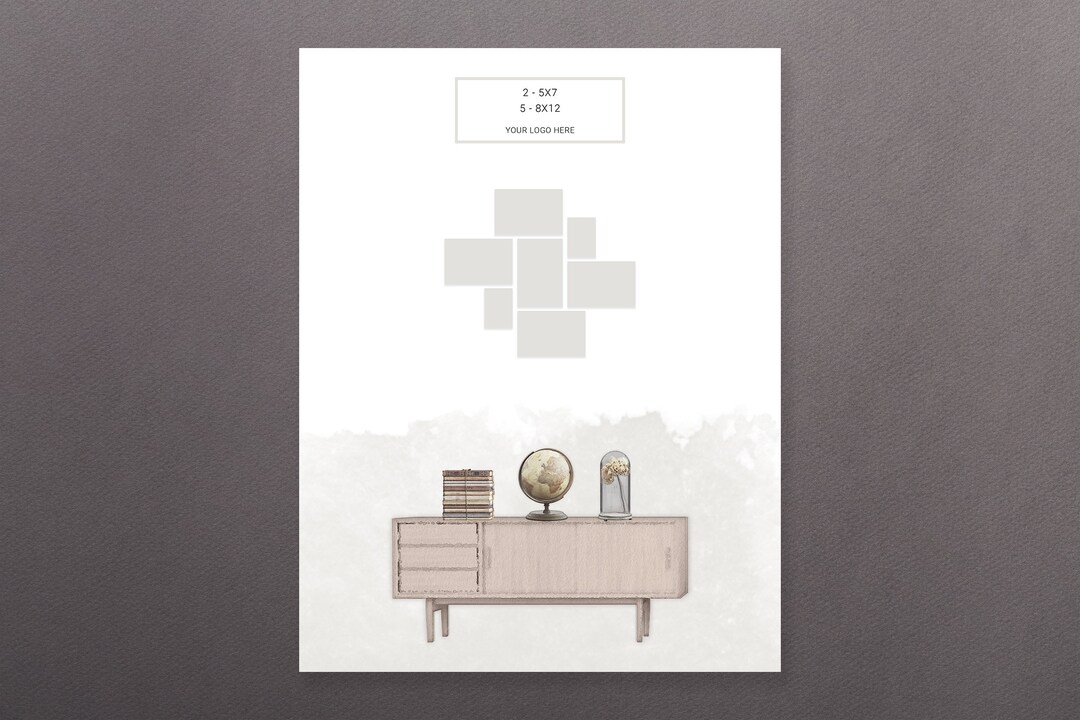 Wall Display Templates | Wall Gallery Style Guide | Wall Display Guide ...