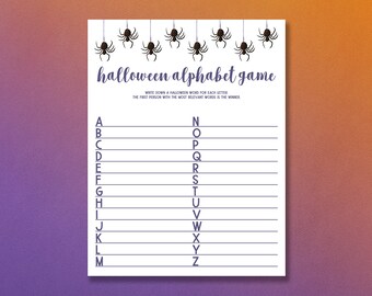 Halloween Kid Movie Description Game Printable Download - Etsy
