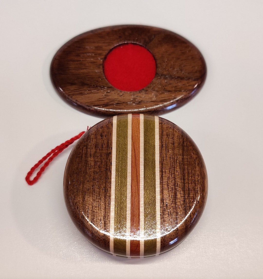 Handmade Wooden Yo-yo With Matching Display Base - Etsy
