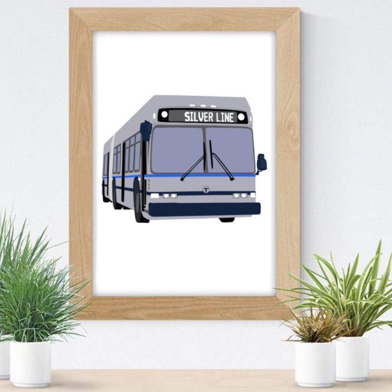 Boston Subway Digital Art - Etsy