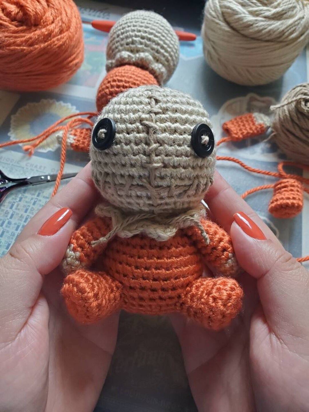 Crochet: Halloween Sack Friend - Etsy