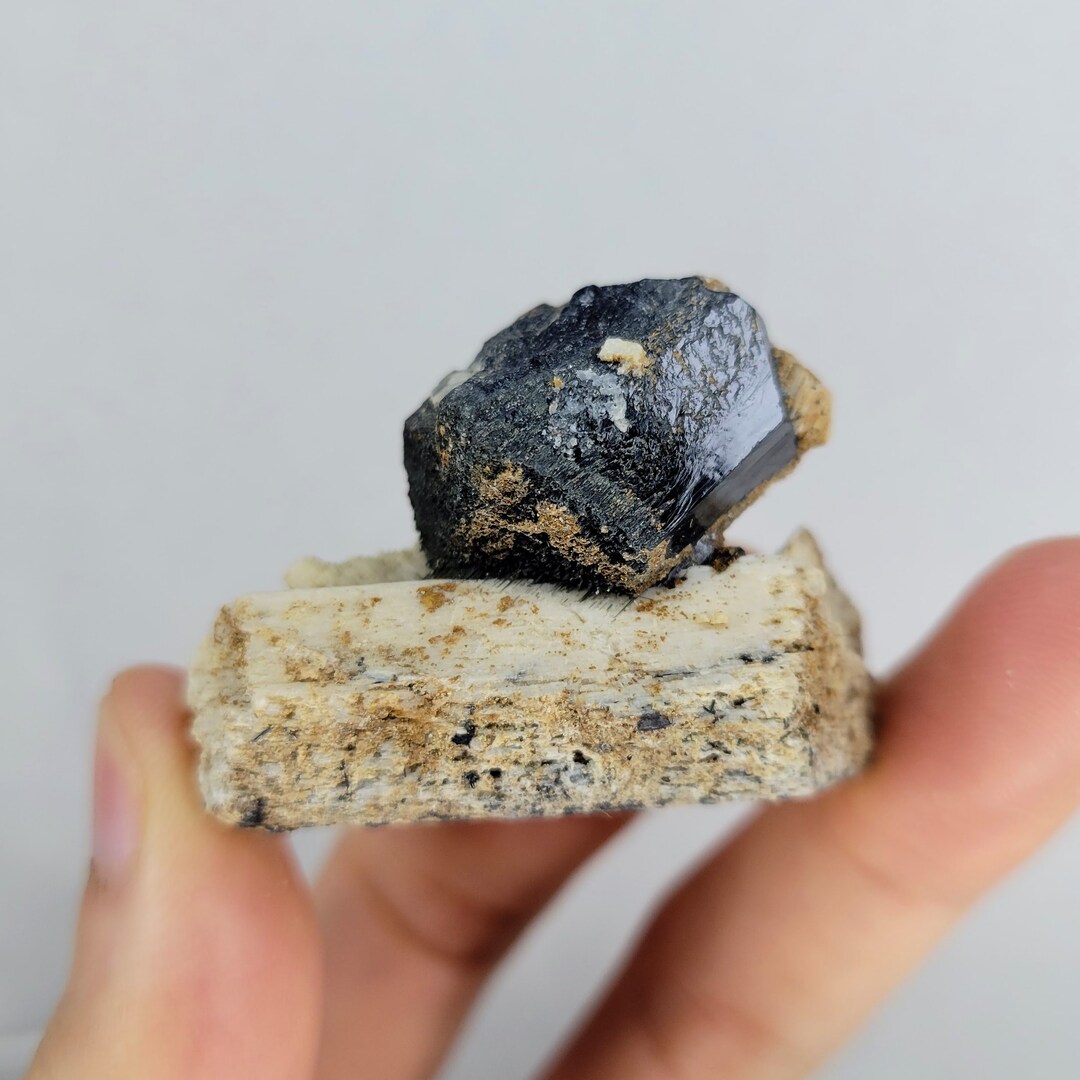 Schorl on Feldspar From Erongo Mountains Karibib - Etsy