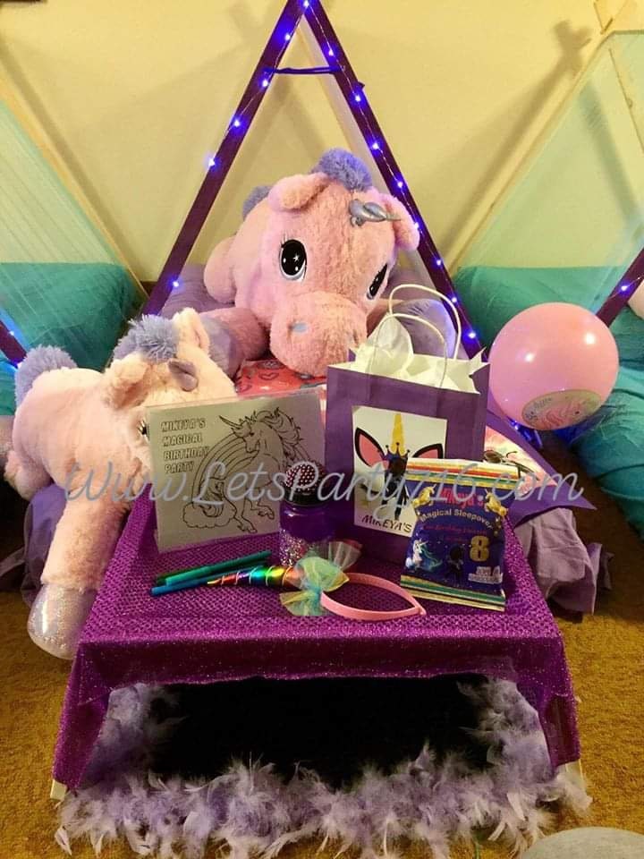 Slumber Party Wooden Tents Teepees Sleepovers SET OF 5 - Etsy