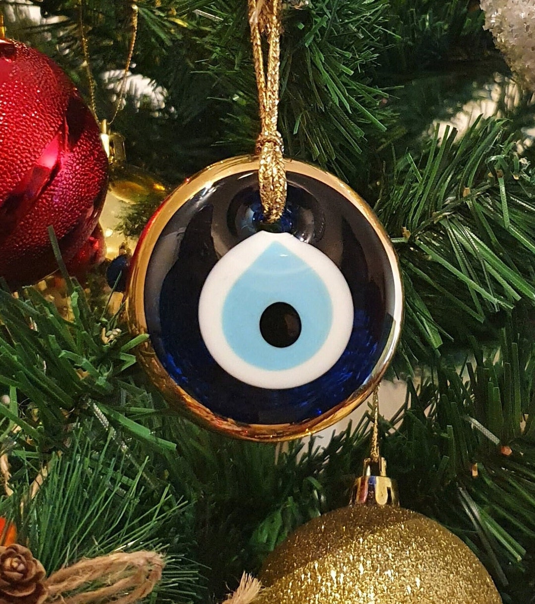 Evil Eye Christmas Ornaments Christmas Tree SET OF THREE - Etsy