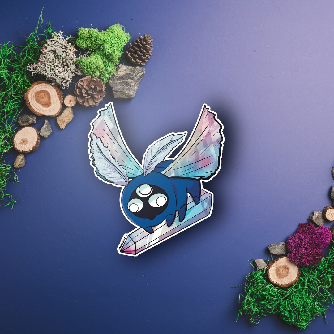 Hive Lucent Moth Video Game Sticker - Etsy