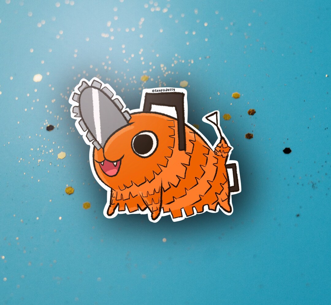 Devil Piñata Dog | Anime Stickers - Etsy