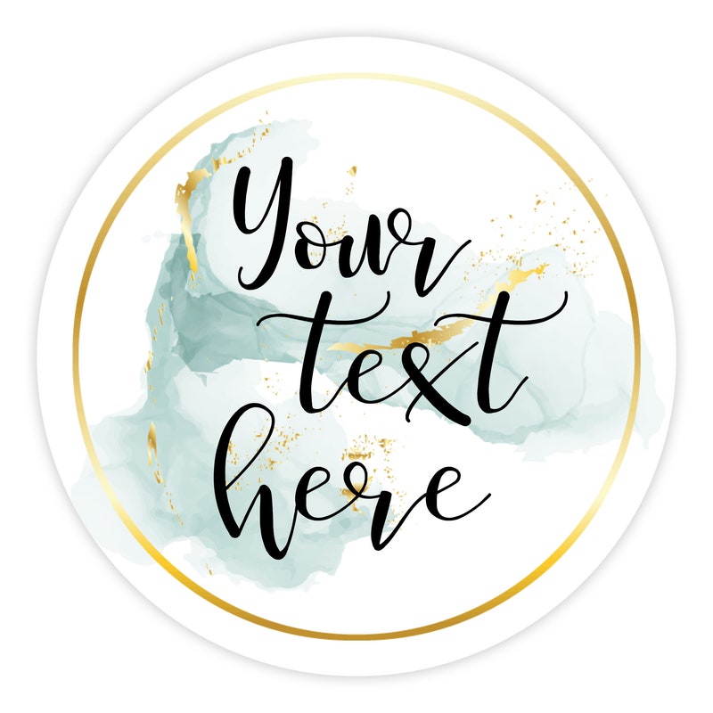 Round Sticker - Etsy