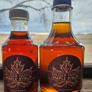 Maple Syrup Labels, Syrup Bottle Label, Maple Syrup Stickers ...