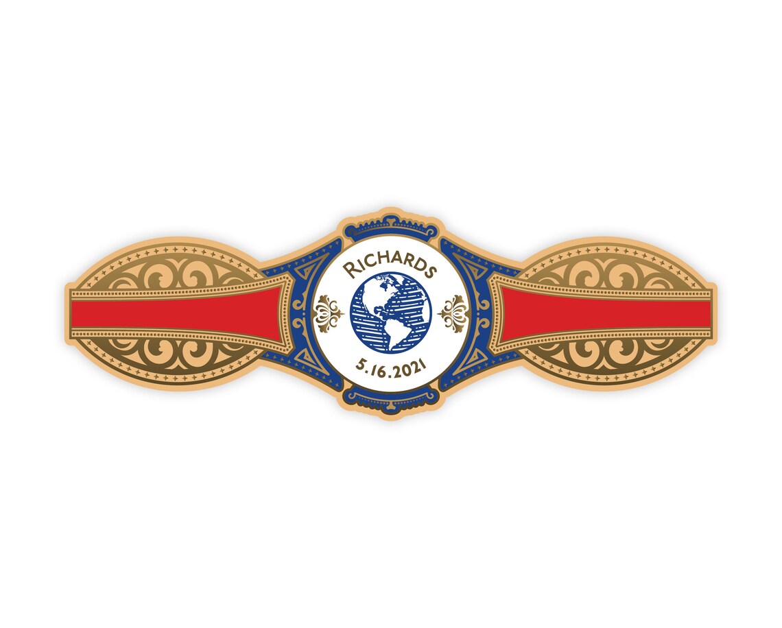 Vintage Cigar Stickers 20 Labels Personalized Cigar - Etsy