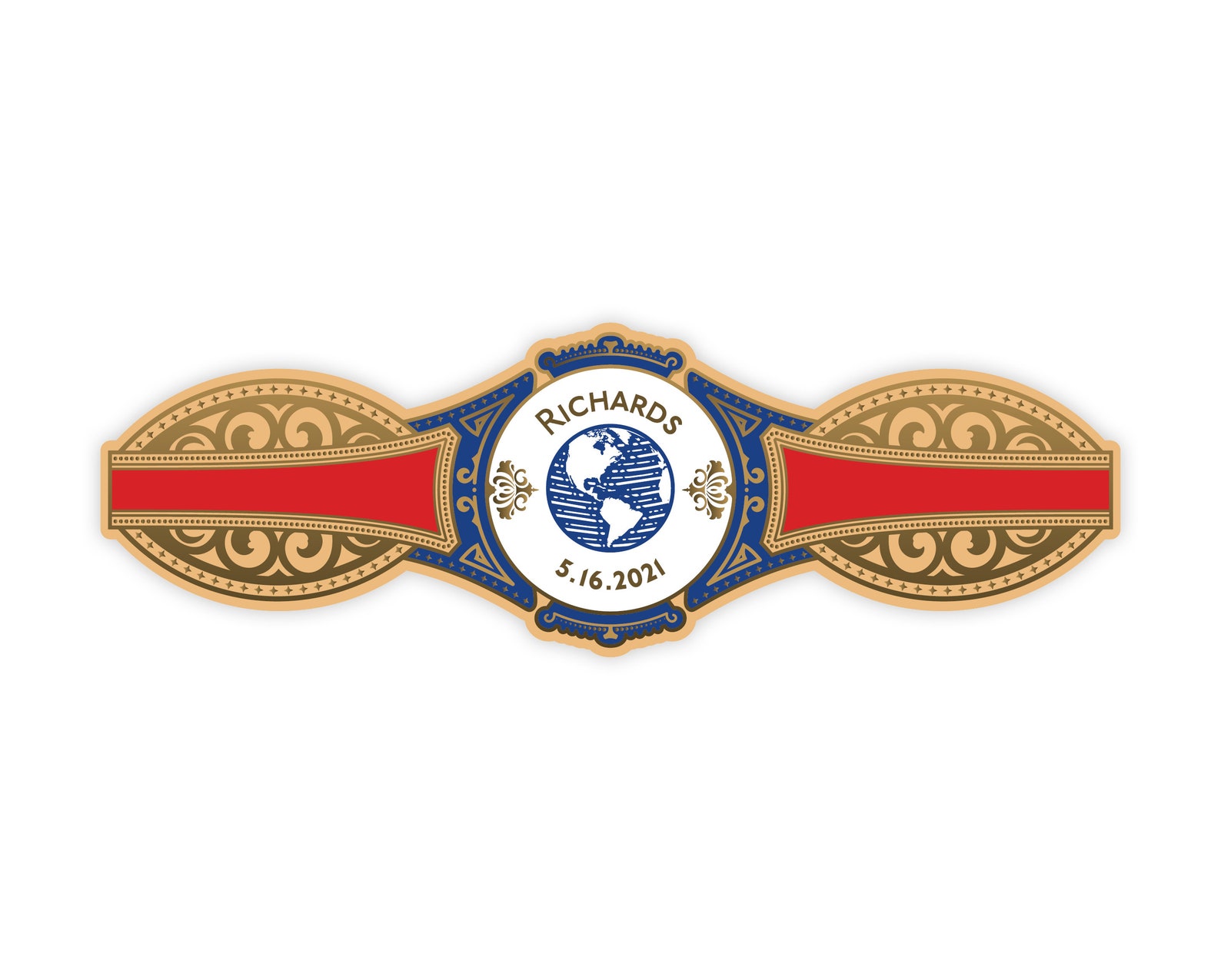 Vintage Cigar Stickers 20 Labels Personalized Cigar - Etsy