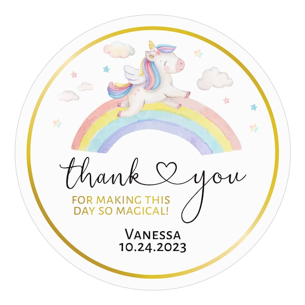 Unicorn Sticker - Etsy