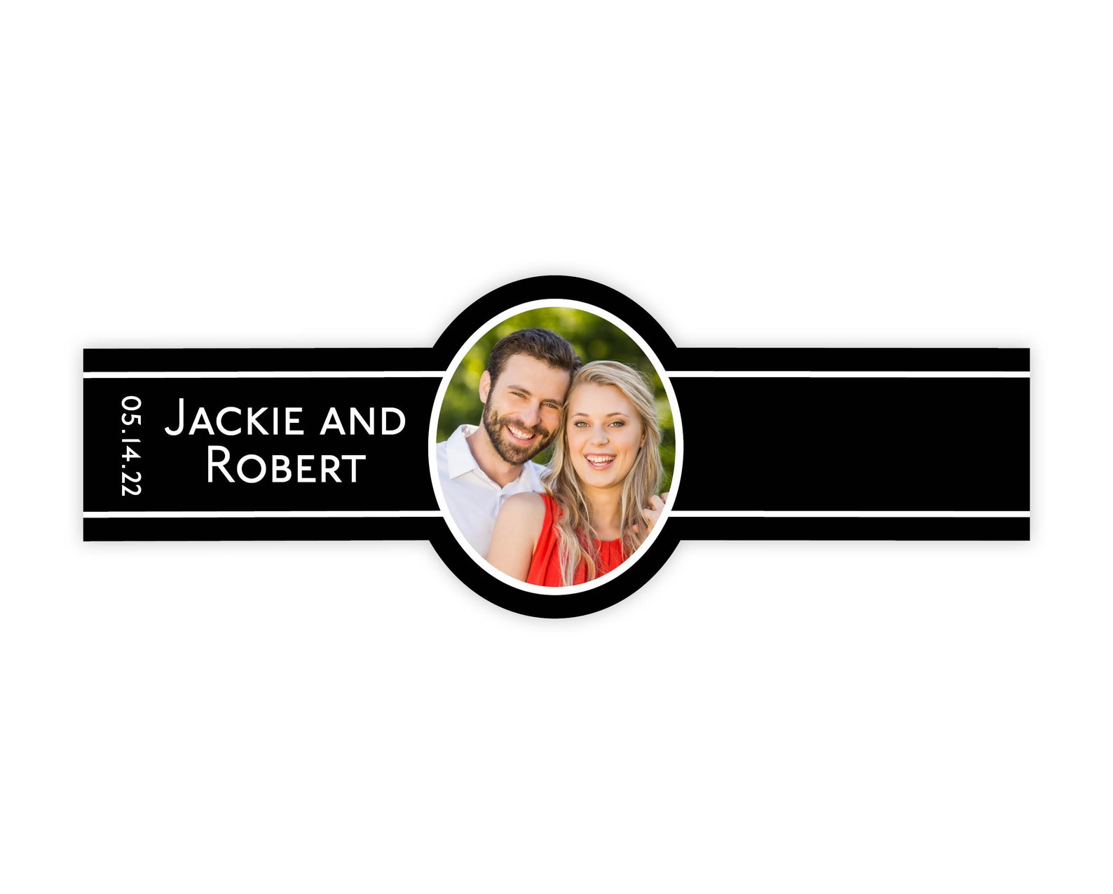 Custom Cigar Labels Personalized Cigar Sticker Bands Photo - Etsy